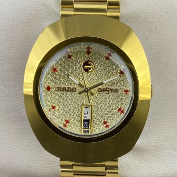 Rado Diastar Day Date Sealed Automatic Men's Excellent Wrist Watch ...