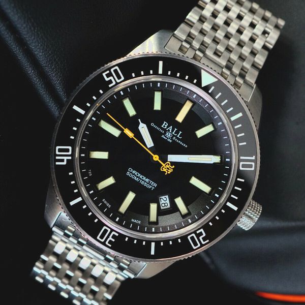 BALL ENGINEER MASTER II SKINDIVER II AUTOMATIC 500 METER 43MM | WatchCharts