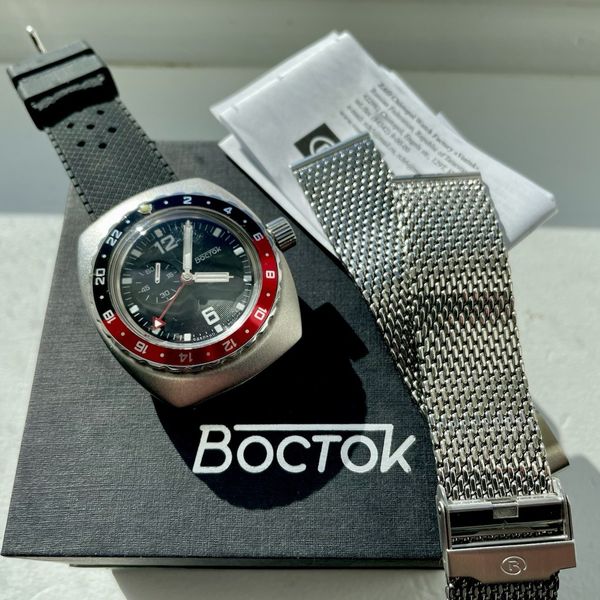 Vostok Amphibia 24-Hour Dual Time Watch 200m WR | WatchCharts Marketplace
