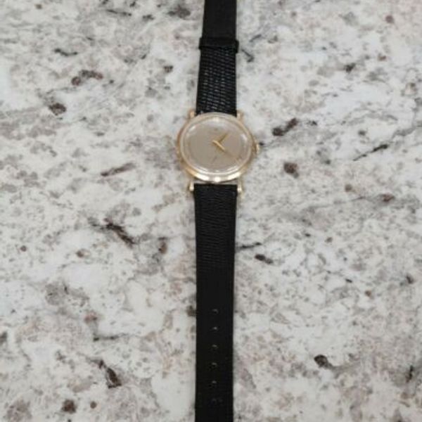 Vintage 10k Gold Hamilton Masterpiece Grade 770 Men's Wristwatch - Runs ...