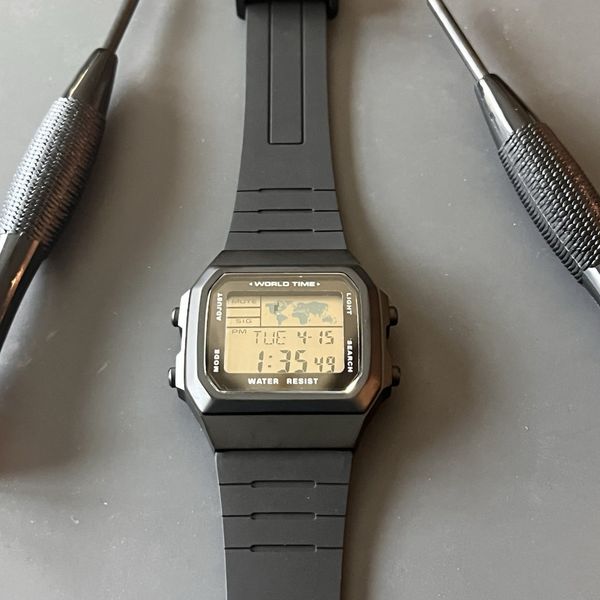 Casio Vintage/Antique Collection World Time Watch A500WEA-1EF ...
