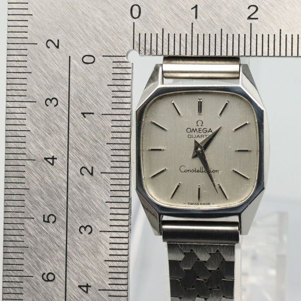 *MINT* Vintage OMEGA Constellation Cal.1350 Quartz Silver Dial Mens ...