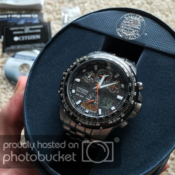 FS: Citizen Skyhawk AT Eco-Drive - Atomic/Solar - Complete Set ...