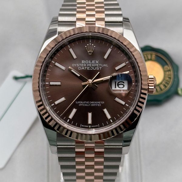 [WTS] NEW 2025 Rolex DateJust 36mm Two-Tone Chocolate Dial 126231 ...