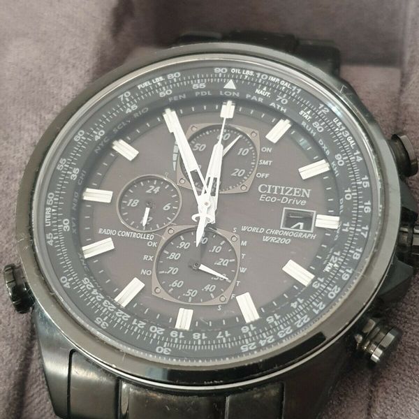 Citizen Eco-Drive WR200 Carbon - Selten - ausverkauft - Edelstall ...