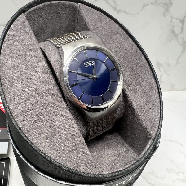 Citizen Eco Drive Menâ s Watch Blue Dial E031-S087848 | WatchCharts ...