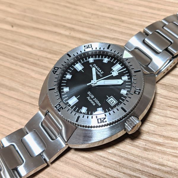 Dagaz Aurora charcoal dial diver | WatchCharts