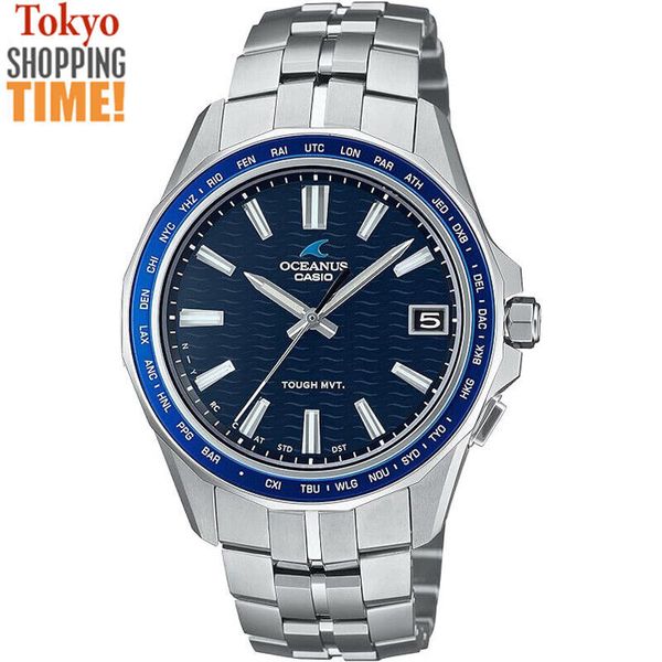 Casio Oceanus OCW-S400-2AJF Manta Titanium Solar Radio Bluetooth Men Watch JAPAN | WatchCharts ...