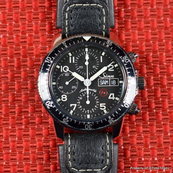 SINN 103 St Sa ARGON CAPSULE STAINLESS STEEL AUTOMATIC CHRONO DIVER ...