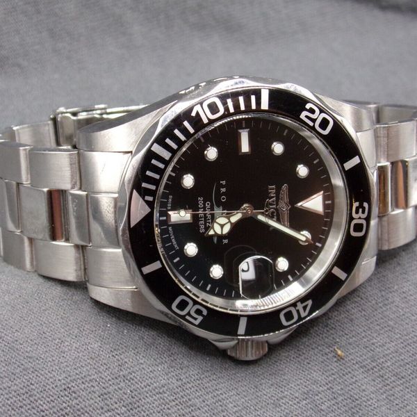 Men's INVICTA Pro Diver Watch No. 5017 w/ New Battery - Works Great ...
