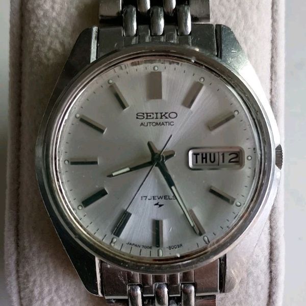Seiko 7006-8007 Vintage Automatic Watch 36mm | WatchCharts Marketplace