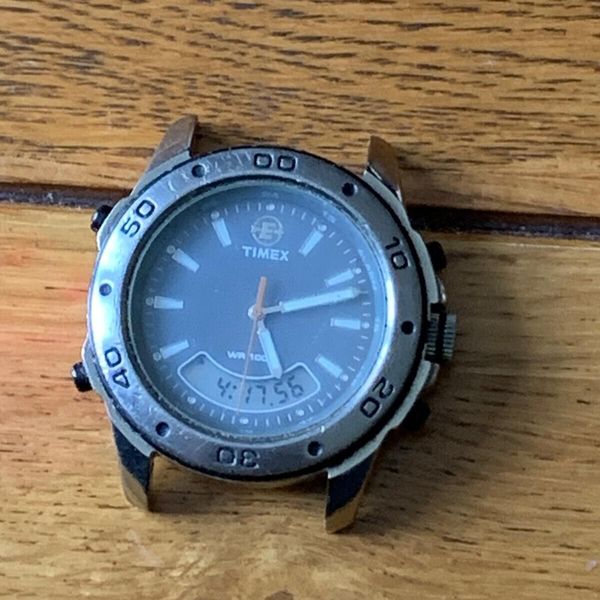 Elegant Timex Expedition P7 Ana-Digi WR100M Quartz Gents Watch Head ...