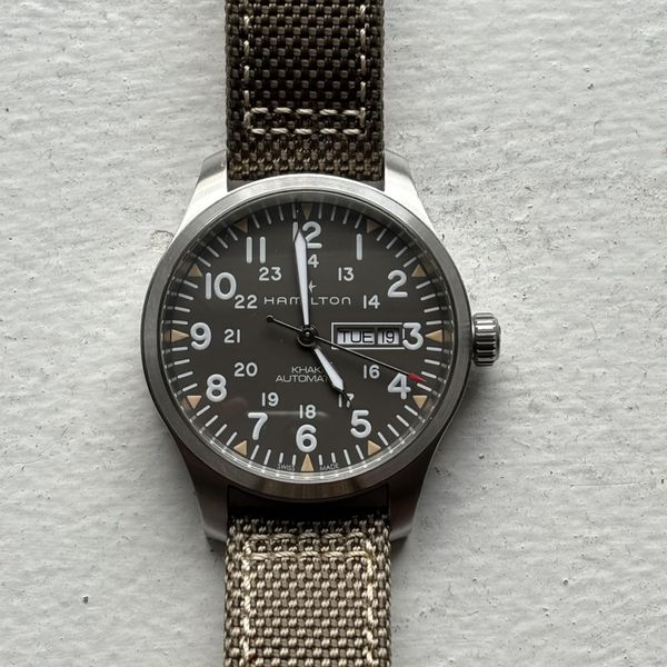 [WTS] Hamilton Khaki Field day/date automatic H70535081 | WatchCharts ...