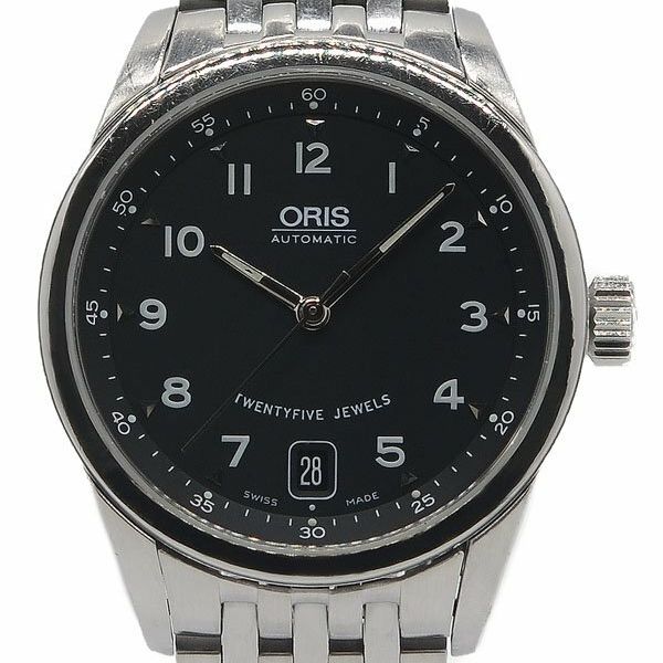 ORIS Oris AUTOMATIC genuine breath back scale 7505 self-winding men's ...