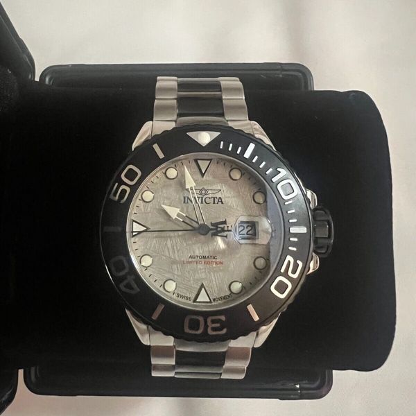 Invicta Masterpiece Automatic Men's Watch - 52mm, Black, Steel #47151 ...