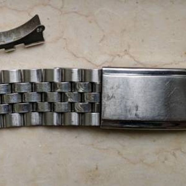 SOLD: Rolex folded jubilee with 55 ends and big crown clasp. | WatchCharts