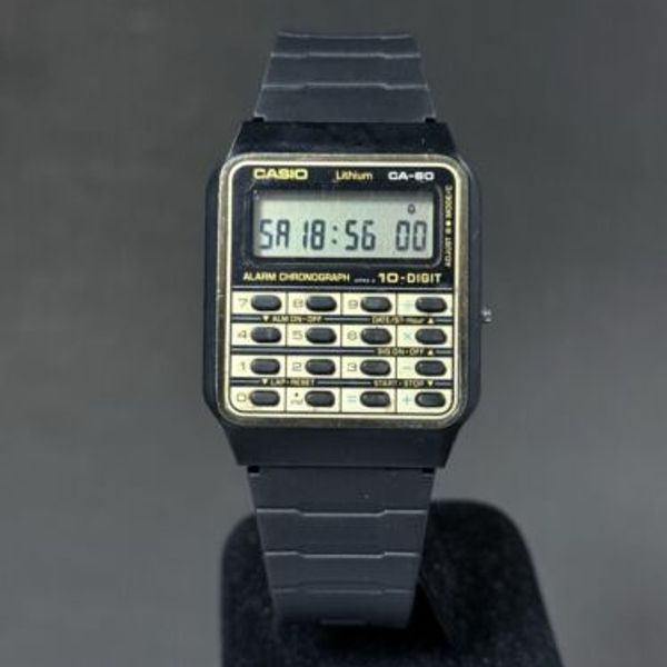 Lot No 9 Vintage CASIO CA-60 Calculator Japan Digital Watch Need New ...