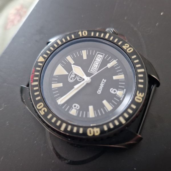 cwc sbs divers watch 87 reissue aged case ETA 955.122 movement ...