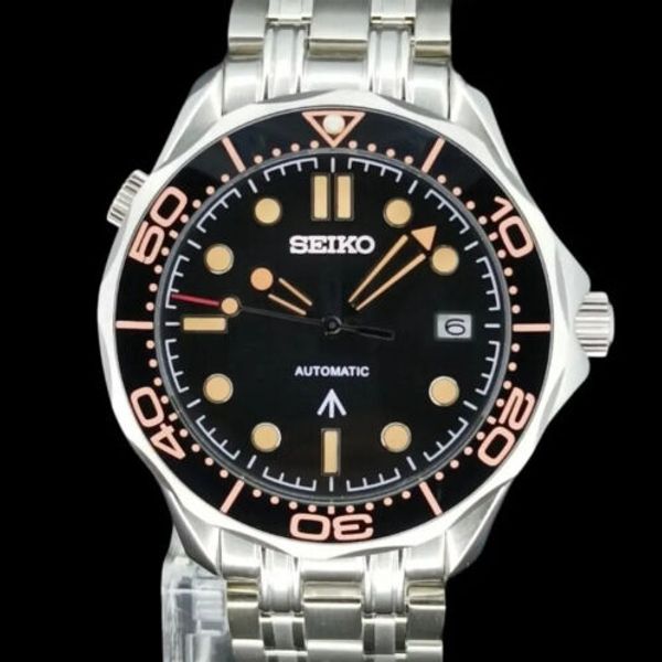 Seiko Mod Tribute Seamaster 300 No Time To Die James Bond 007 42mm | WatchCharts Marketplace