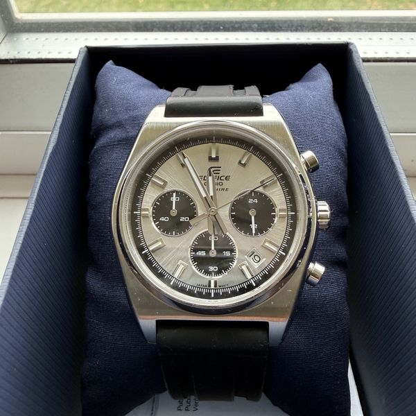 Casio Edifice EFB-730D-2AV Men's Motorsports Chronograph Watch Stainless Steel | WatchCharts ...