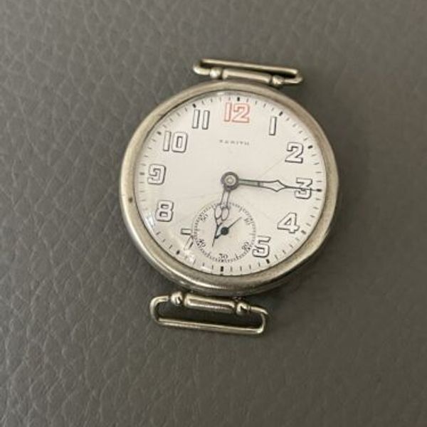 Vintage Zenith Trench Balance Ok. For Repair | WatchCharts Marketplace