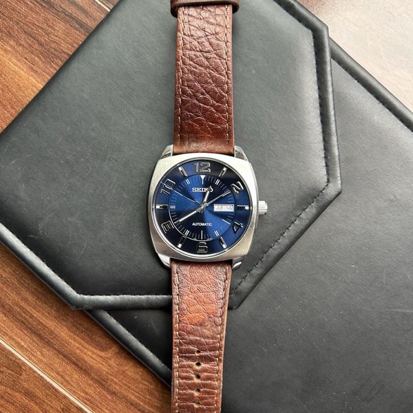 Seiko Recraft Series SNKN37 Blue Dial Men's Automatic Watch 7S26-04D0 ...