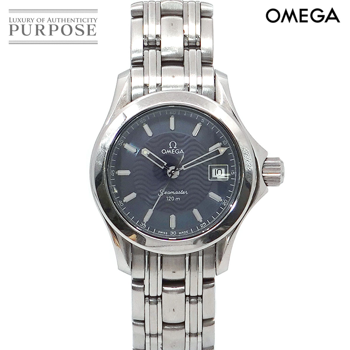 [Battery replaced] Omega OMEGA Seamaster 120 2581 81 Vintage Ladies ...