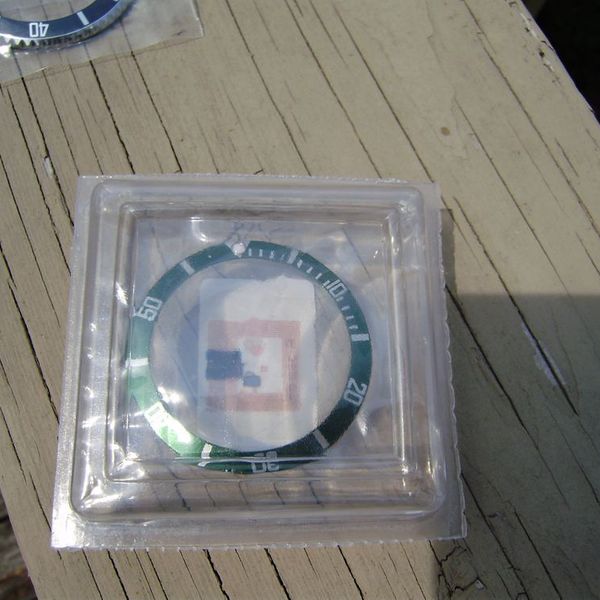 FS: Brand New Sealed Rolex Submariner LV Green Bezel INSERT ...