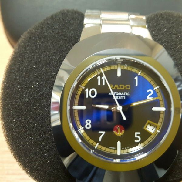 RADO DIASTAR Blue Dial Automatic stainless steel gents watch 658.0637.3 | WatchCharts