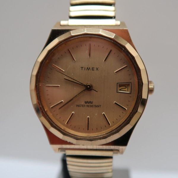 VINTAGE TIMEX GENTS WATCH circa 1980s MANUAL WIND | WatchCharts Marketplace