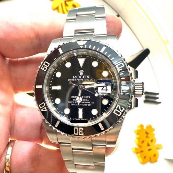 Rolex 116610ln submariner date black dial | WatchCharts Marketplace