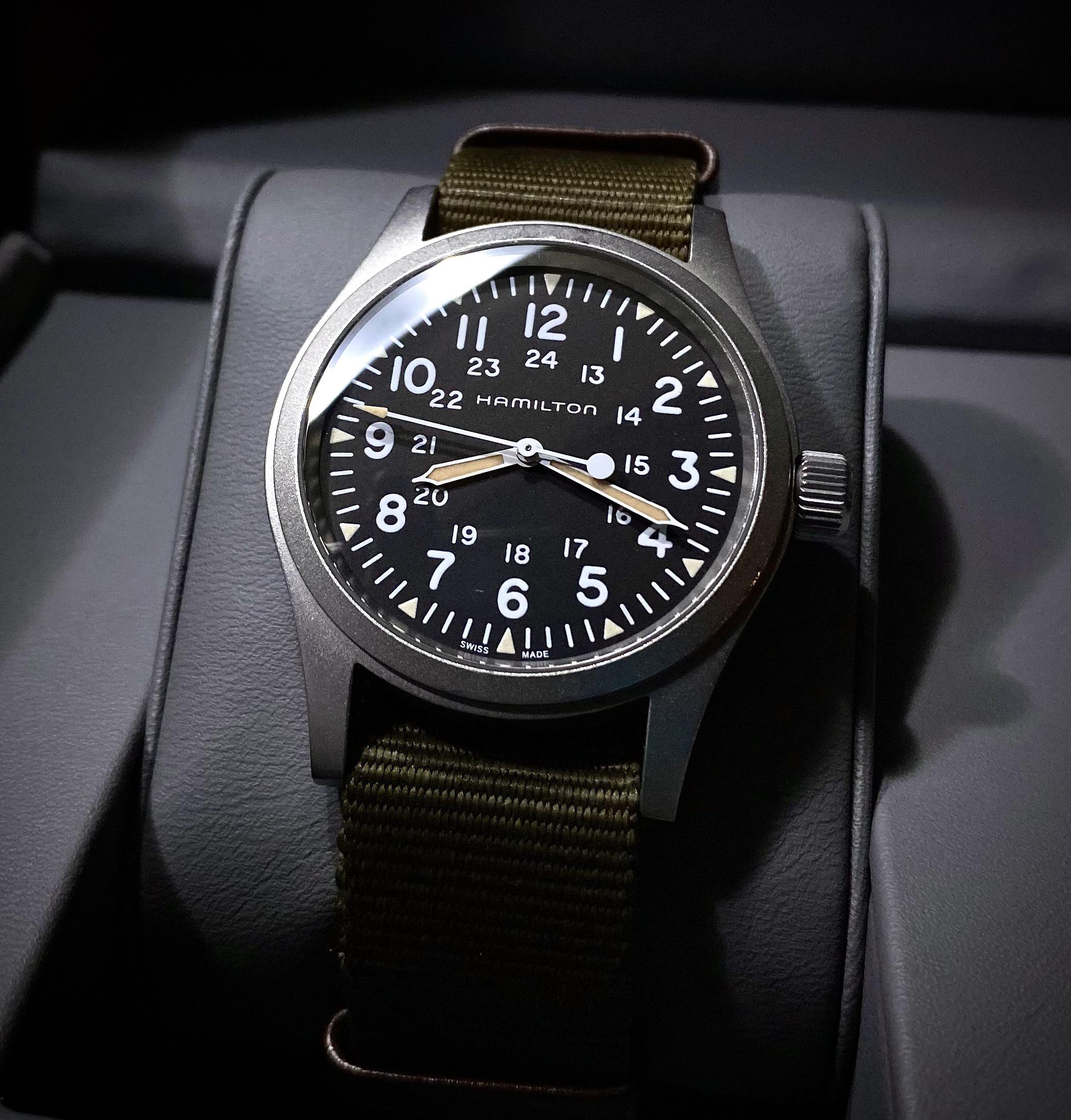 [WTS] Hamilton Khaki Field Mechanical (H-50 Movement / 80-Hour Power ...