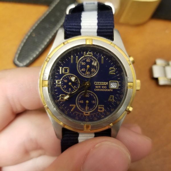 [WTS] Citizen WR100 Quartz Chronograph | WatchCharts