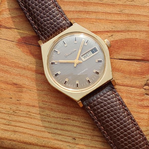 [WTS] Vintage Swiss "BULOVA" Automatic - 10kt Gold Plated Case Back ...