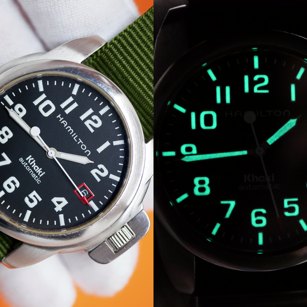 [WTS] Hamilton Action Khaki Automatic with Crown Guard | WatchCharts ...