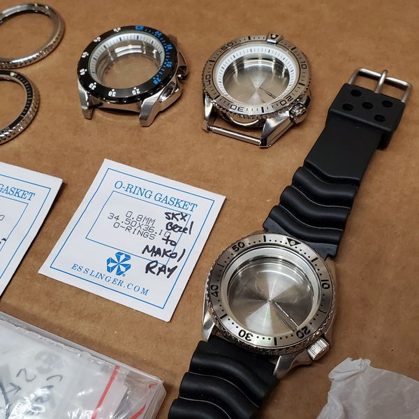 [WTS] Many Seiko OEM + mod parts - bezels + inserts, dials, hands ...
