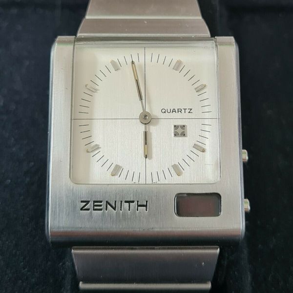 Zenith original (NOS) unused Futur Time Command, box, papers (not ...