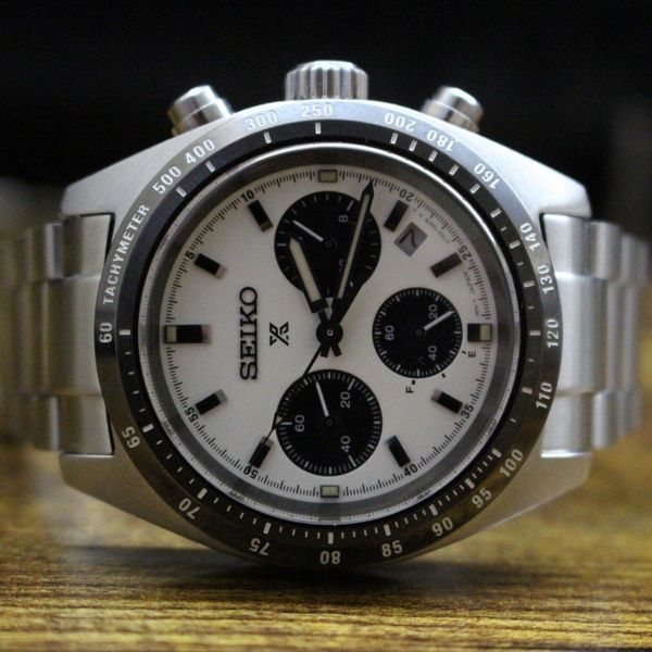 Seiko Prospex White Men's Watch - SSC813 Included Extra Strap ...