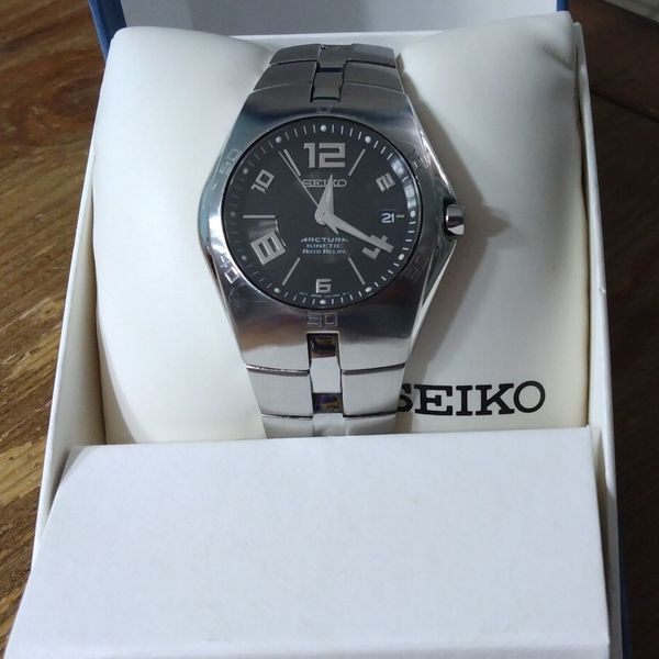 Seiko Kinetic Auto Relay 5J32 Mens Watch | WatchCharts Marketplace