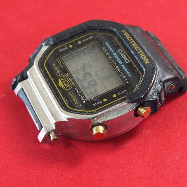 Casio G Shock Digital Chronograph 240 DW-5200 Wristwatch 1984 ...