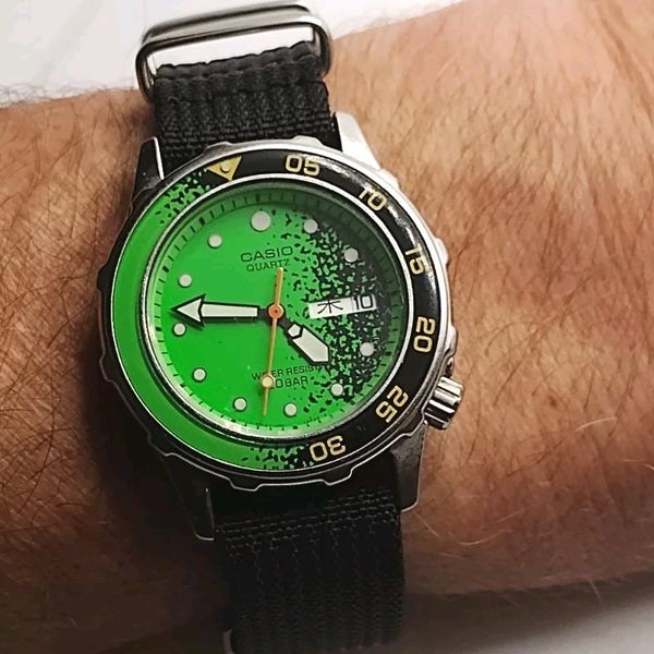 Vintage Casio Adventure Club Ref: RKA-703 Quartz Men's Diver Watch ...