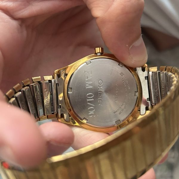 Vintage Seiko Railroad Day & Date 7N49-9070 Quartz watch USDA Special ...