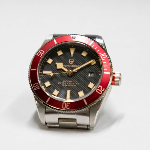 Pagani Design Black Bay red | WatchCharts Marketplace