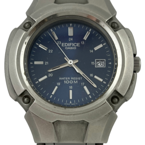 Men's Watch Diver Casio Edifice Quartz, Blue Dial, Works | WatchCharts ...