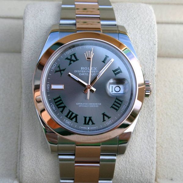FSOT: Rolex 126301 Datejust 41 18K/SS with Wimbledon Dial | WatchCharts ...