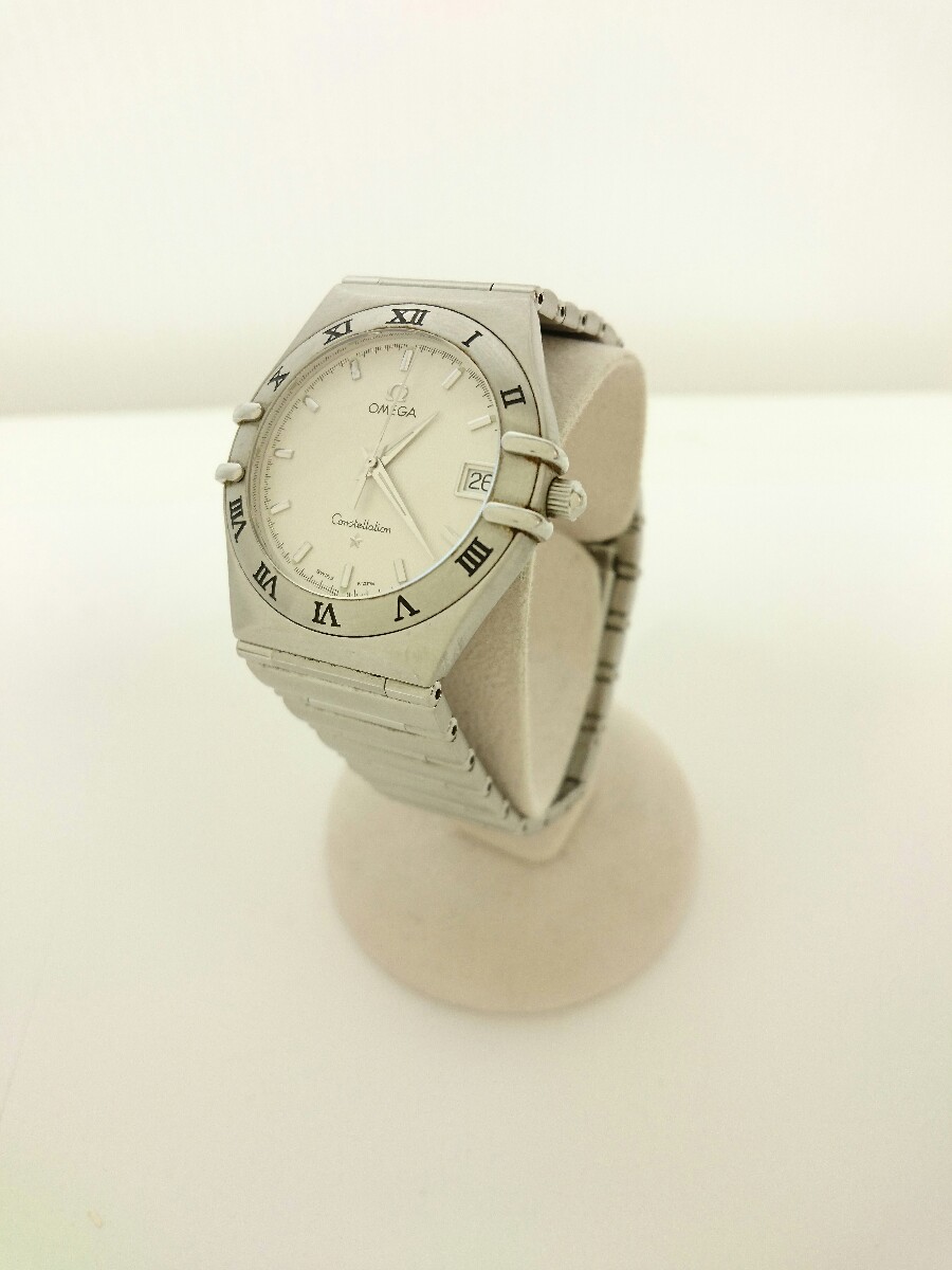 [Used] OMEGA Constellation ... SS / Analog / Stainless Steel / WHT ...