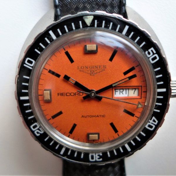 FS: LONGINES RECORD Vintage Diver Bakelite Bezel | WatchCharts
