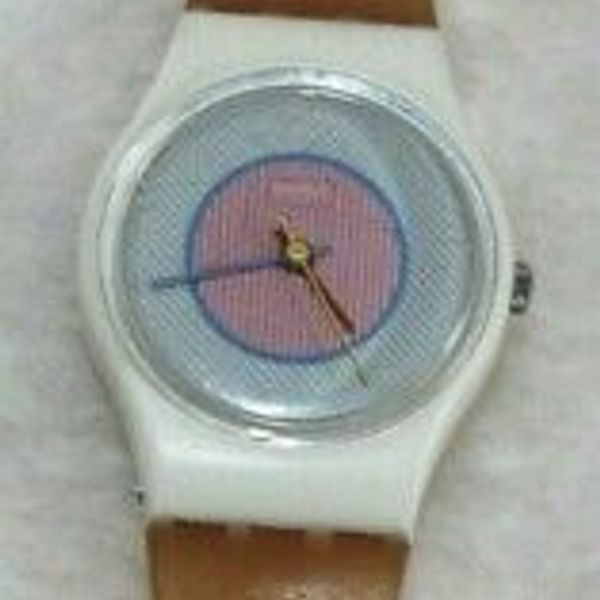 VTG 1980s SWATCH WATCH SWISS WRISTWATCH 1984 GRANITA DI FRUTTA LW107 ...