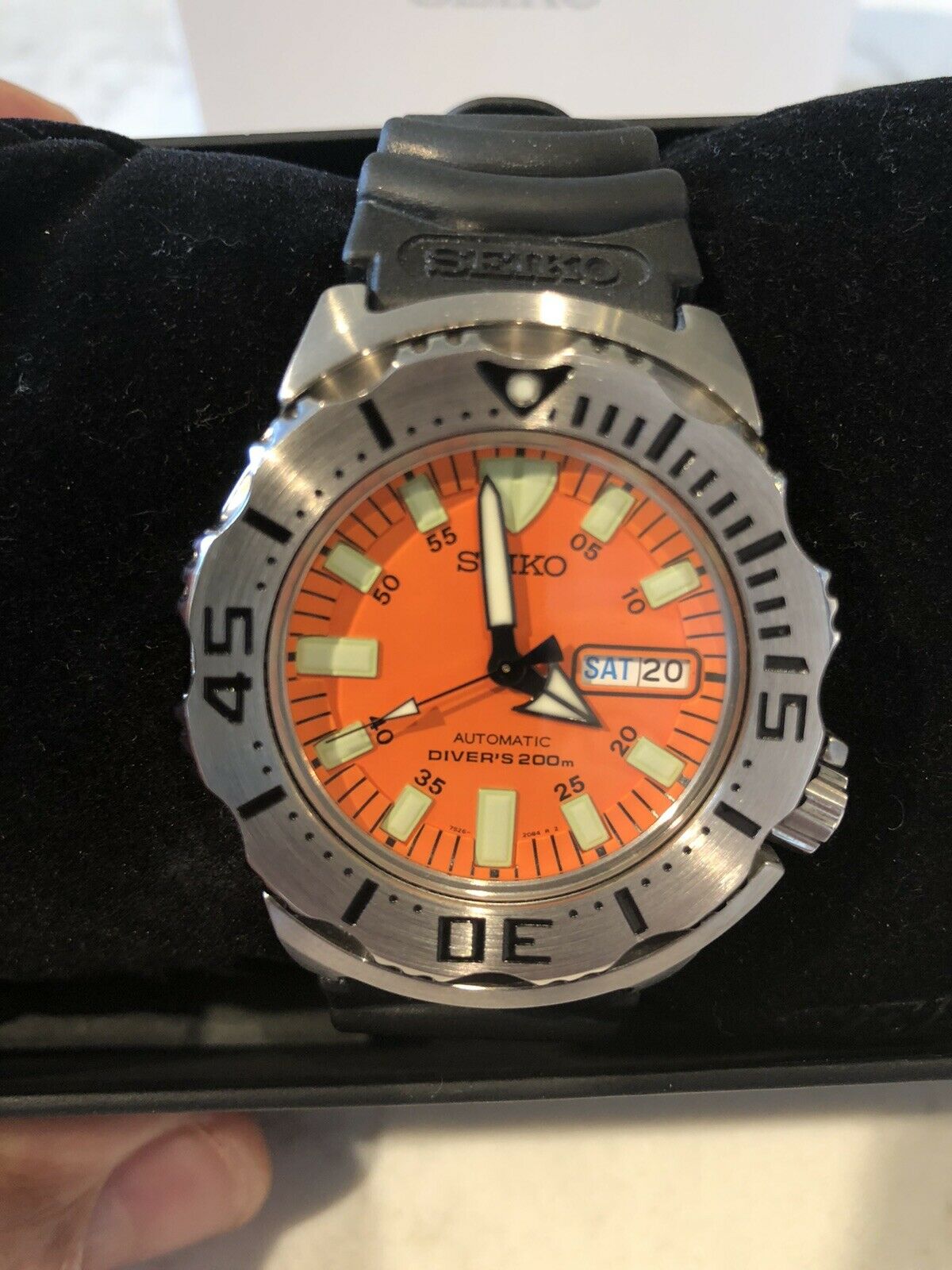 Seiko Monster SKX781 Orange Diver Watch- *MINTY* | WatchCharts