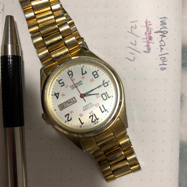 [WTS] Citizen Railroad quartz watch | WatchCharts